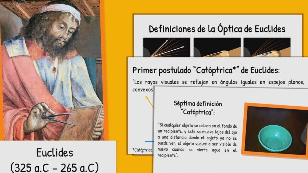 Quién dijo que la luz viaja en línea recta: Alhazen y Euclides